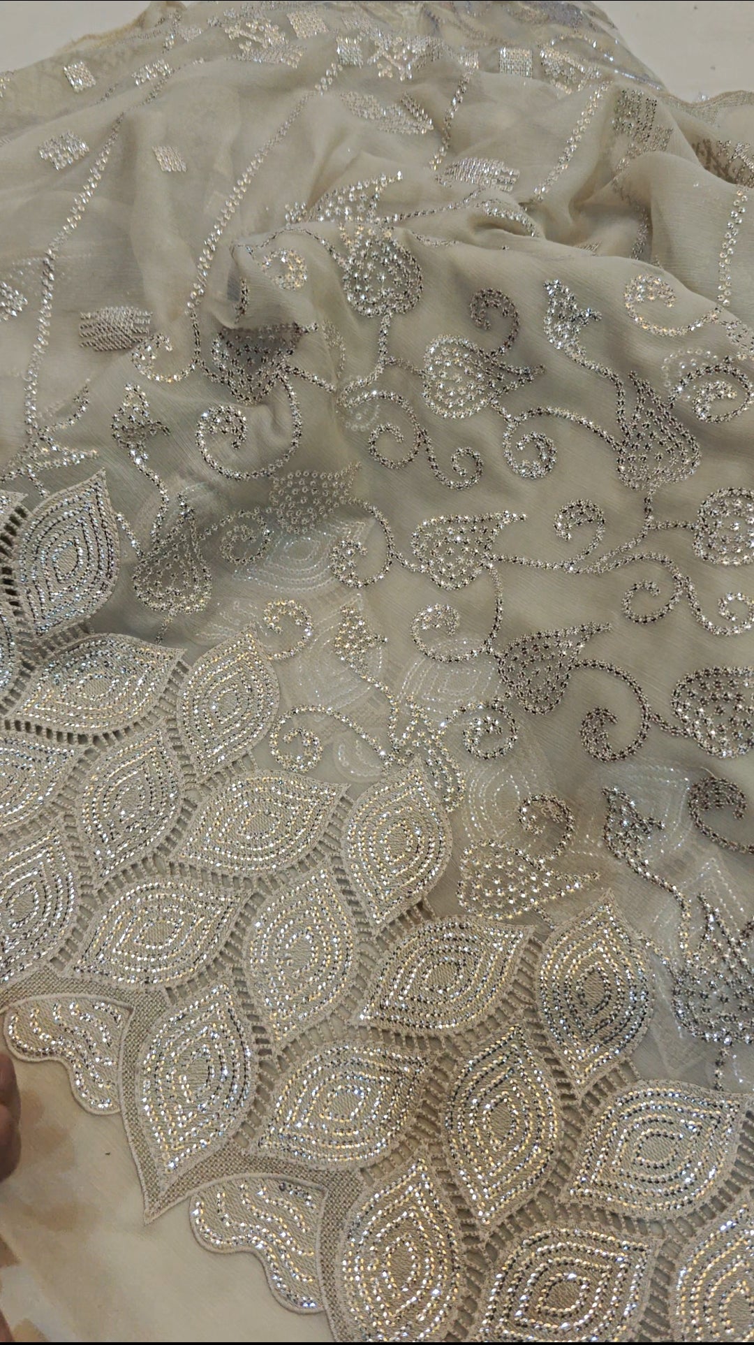 SAPPHIRE PARTY WEAR WITH THREAD WORK SPWWTW – Duaa Collection