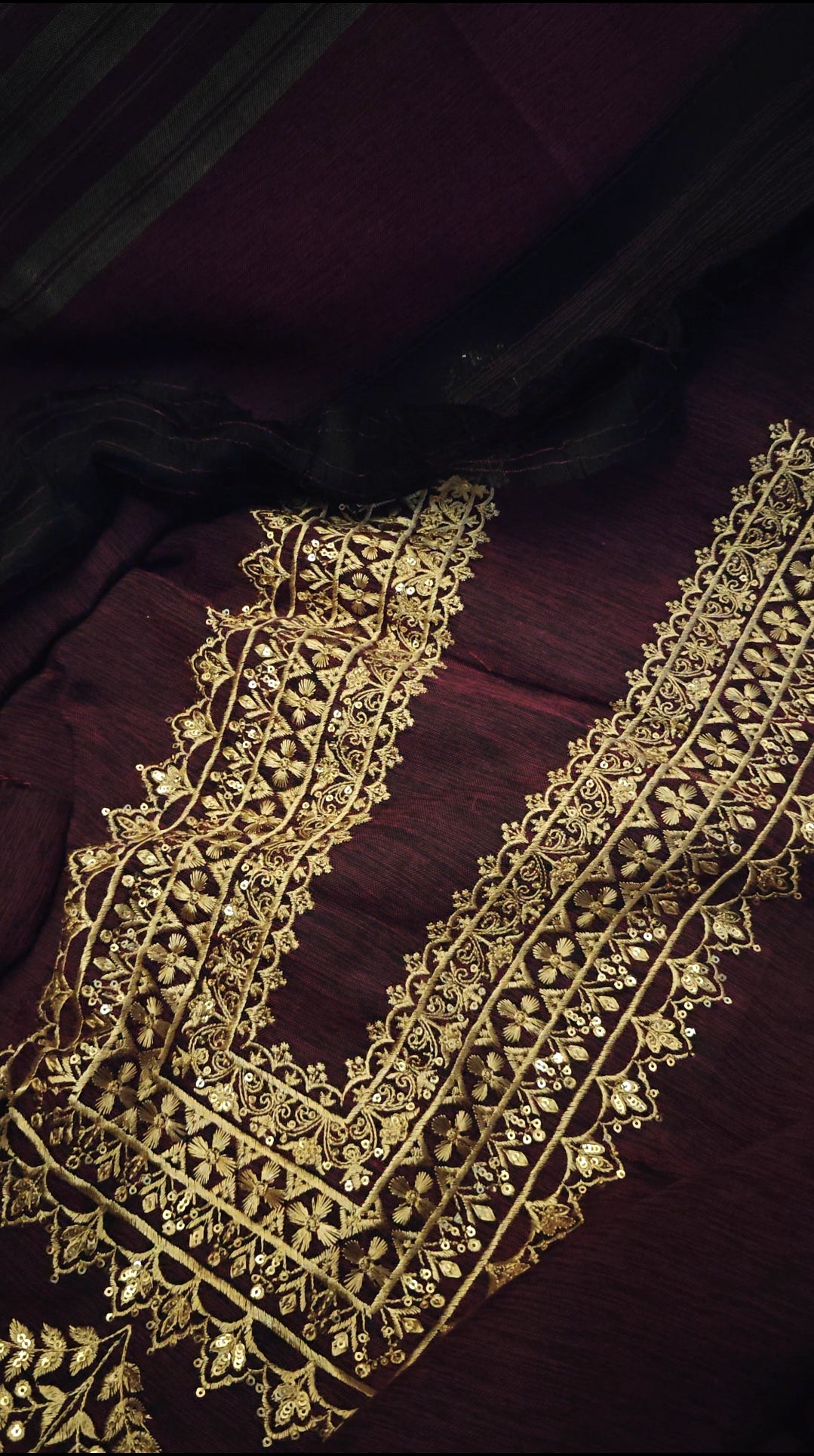 SHAMRAY EMBROIDERED 3 PIECE ARTICLE – Duaa Collection